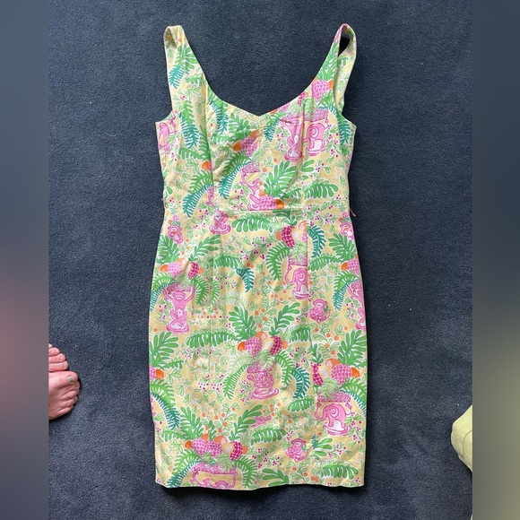 Lilly Pulitzer | Dresses | Lilly Pulitzer Womens Miranda Monkey Sorbet ...